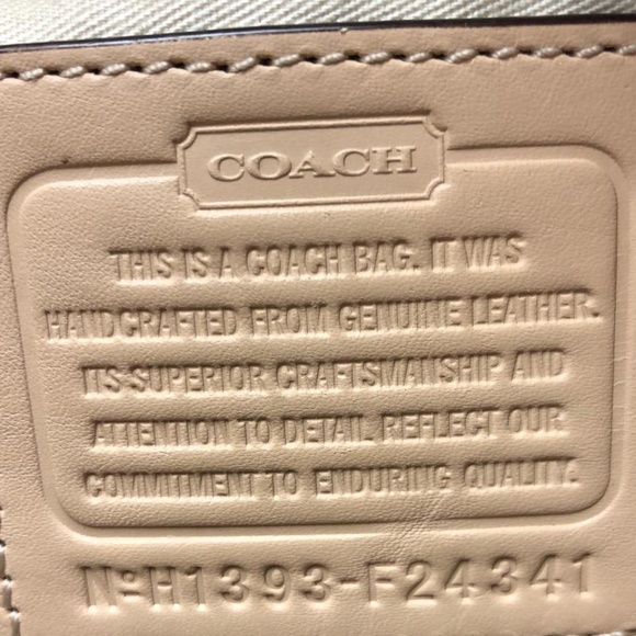 Coach | Bags | Coach Buff Trim Light Gold Leather Tote | Poshmark